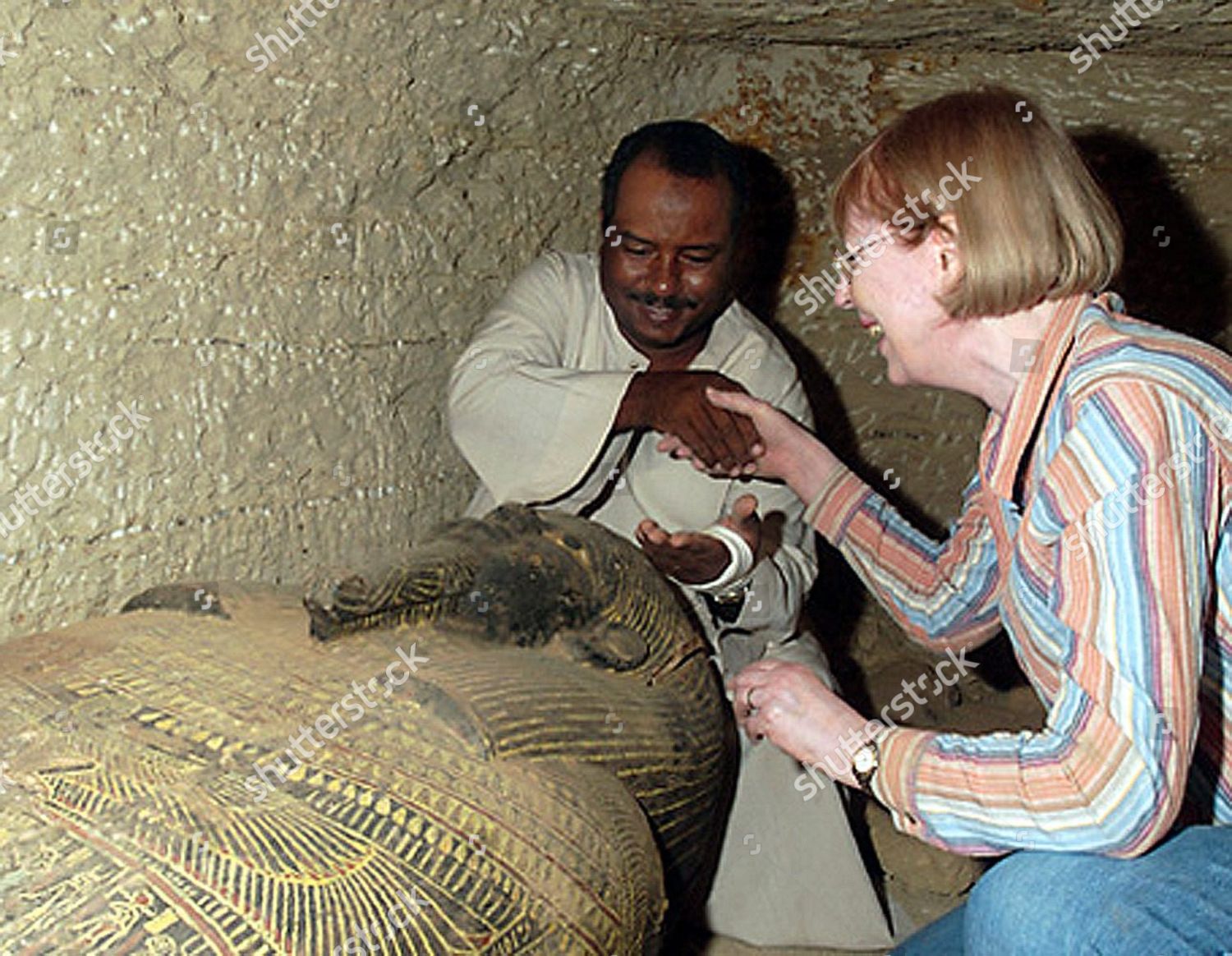 Dr Christiane Ziegler Director Egyptian Antiquities Editorial Stock ...