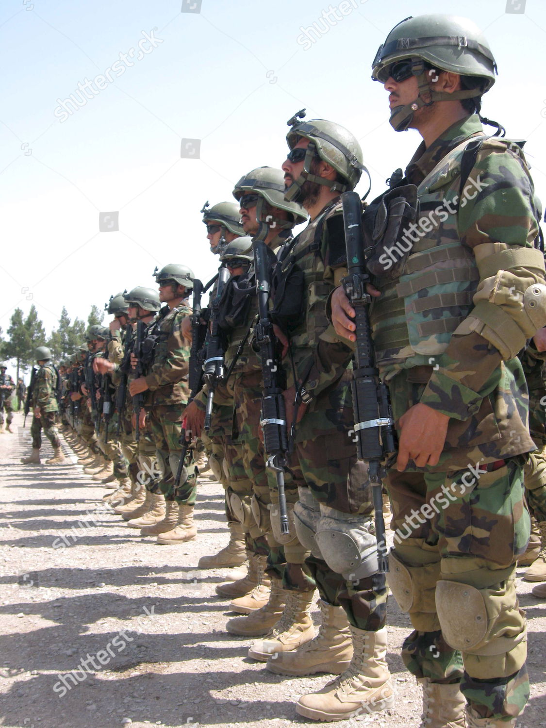 Afghan National Army Ana Commandos Seen Editorial Stock Photo - Stock ...
