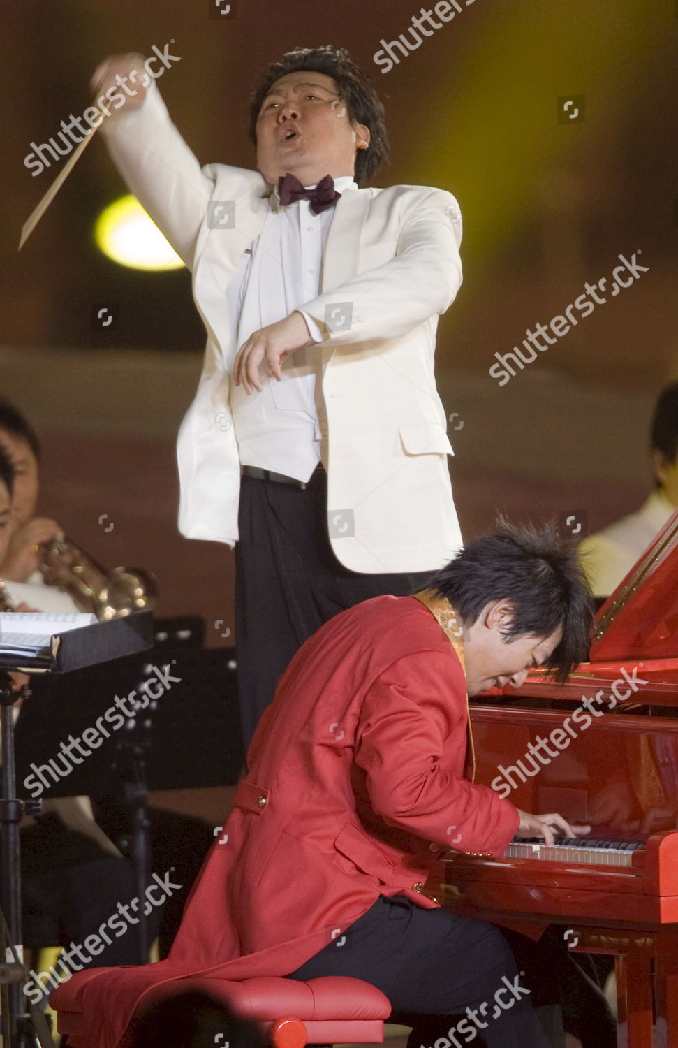 Chinese Piano Maestro Lang Lang Conductor Editorial Stock Photo - Stock ...