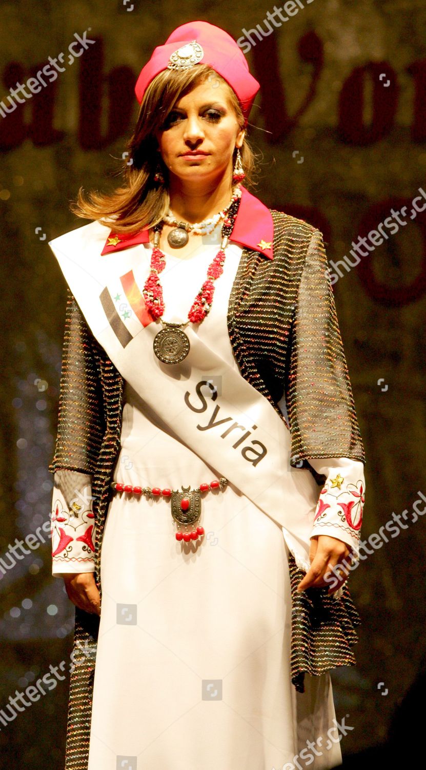 Syrian Contestant Afraa During Second Miss Editorial Stock Photo ...