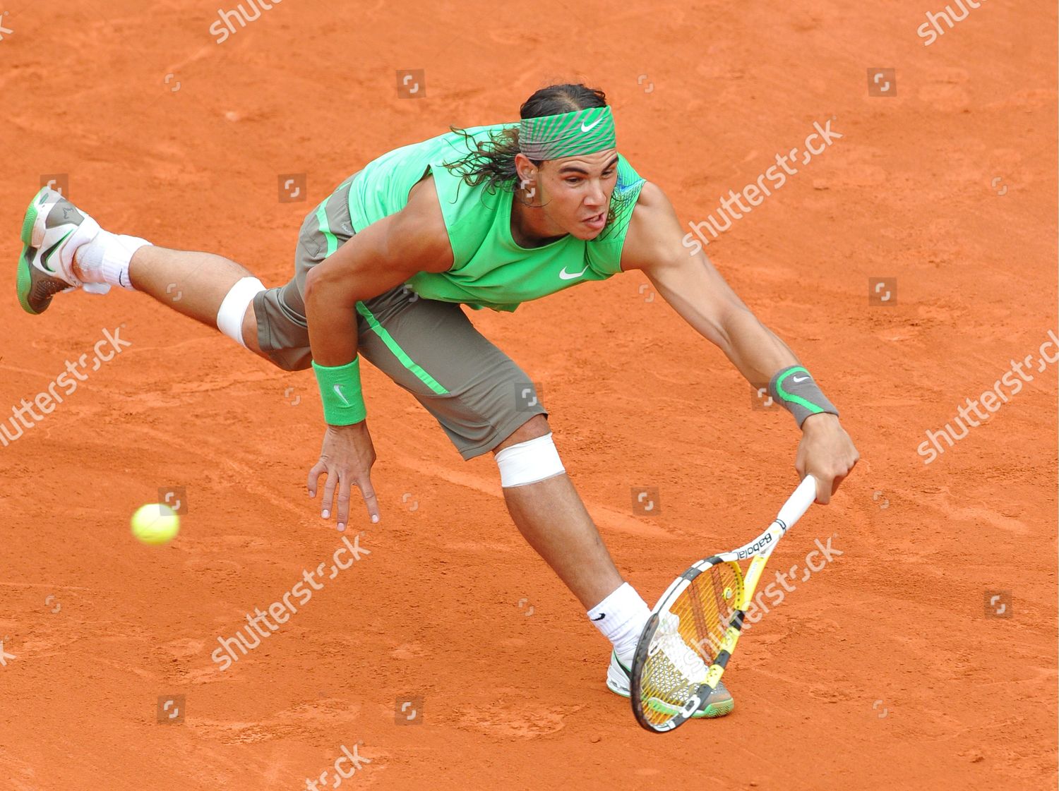 Rafael Nadal Spain Returns Compatriot Nicolas Editorial Stock Photo ...