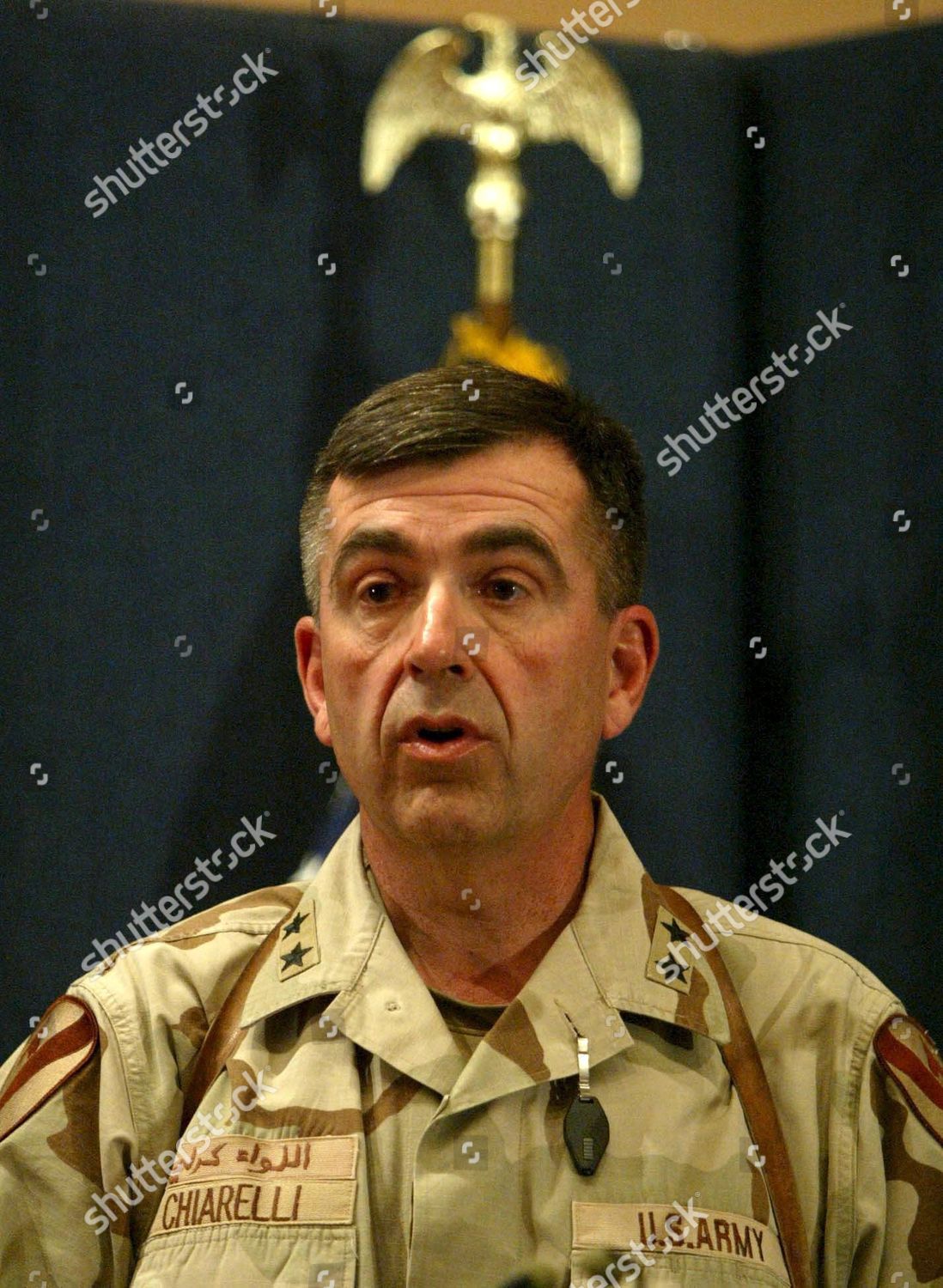 Us Major General Peter Chiarelli Commander Editorial Stock Photo ...