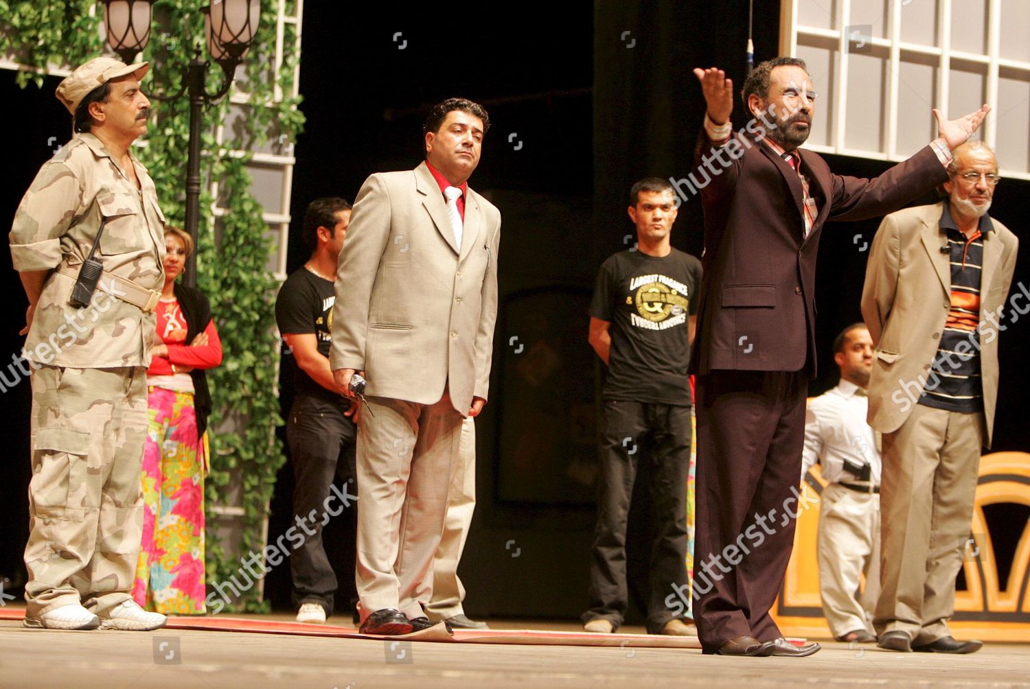 Iraqi Actors Perform Operetta Geb Almalik Editorial Stock Photo - Stock ...