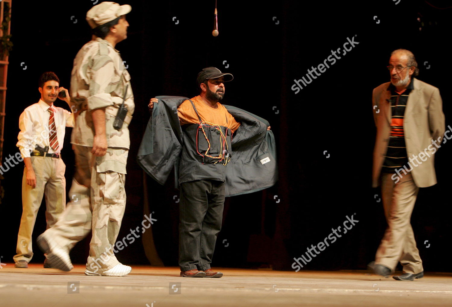 Iraqi Actors Perform Operetta Geb Almalik Editorial Stock Photo - Stock ...