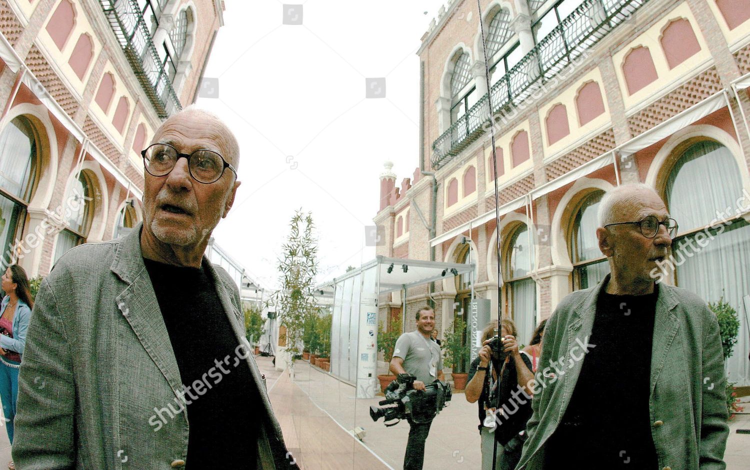 Italian Film Director Mario Monicelli Arrives Editorial Stock Photo ...