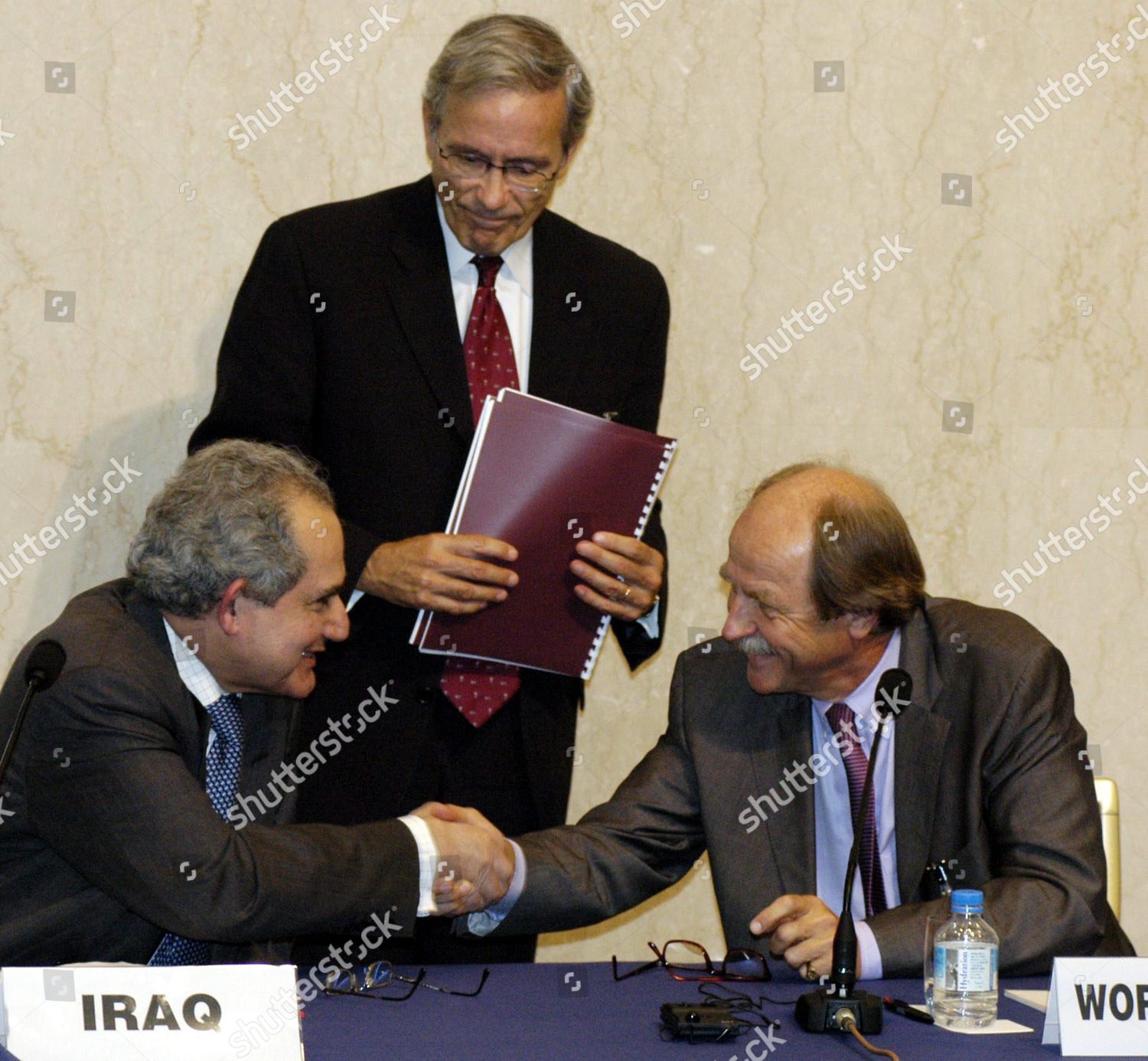 Mehdi Hafedh Chair Iraq Strategic Review Editorial Stock Photo - Stock ...