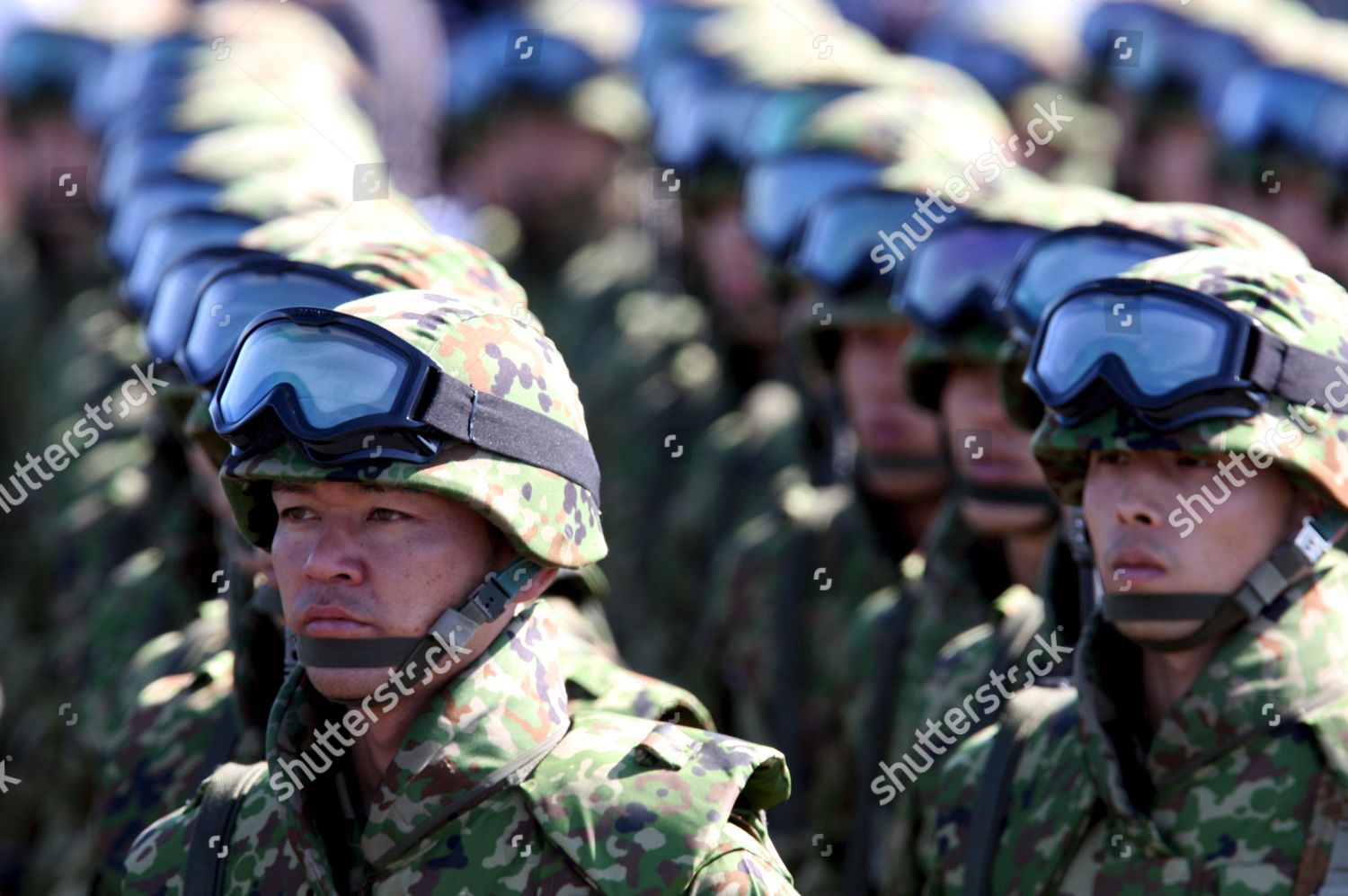 Members Japanese Ground Self Defence Force Editorial Stock Photo ...