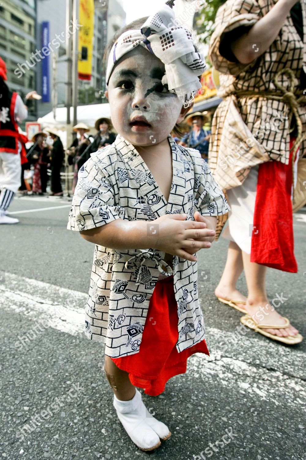 Young Japanese Boy Dressed Traditional Clothes Editorial Stock Photo ...