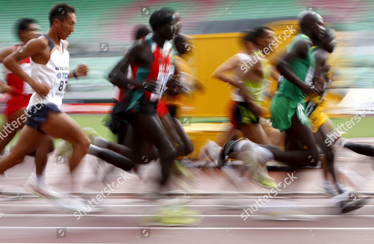 Pack Runners Shortly After Start Mens Editorial Stock Photo - Stock ...