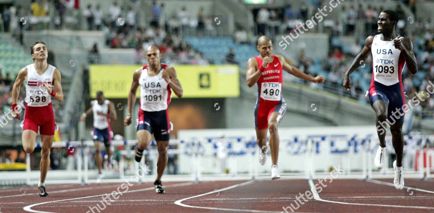 Kerron Clement R Usa Wins 400m Editorial Stock Photo - Stock Image ...