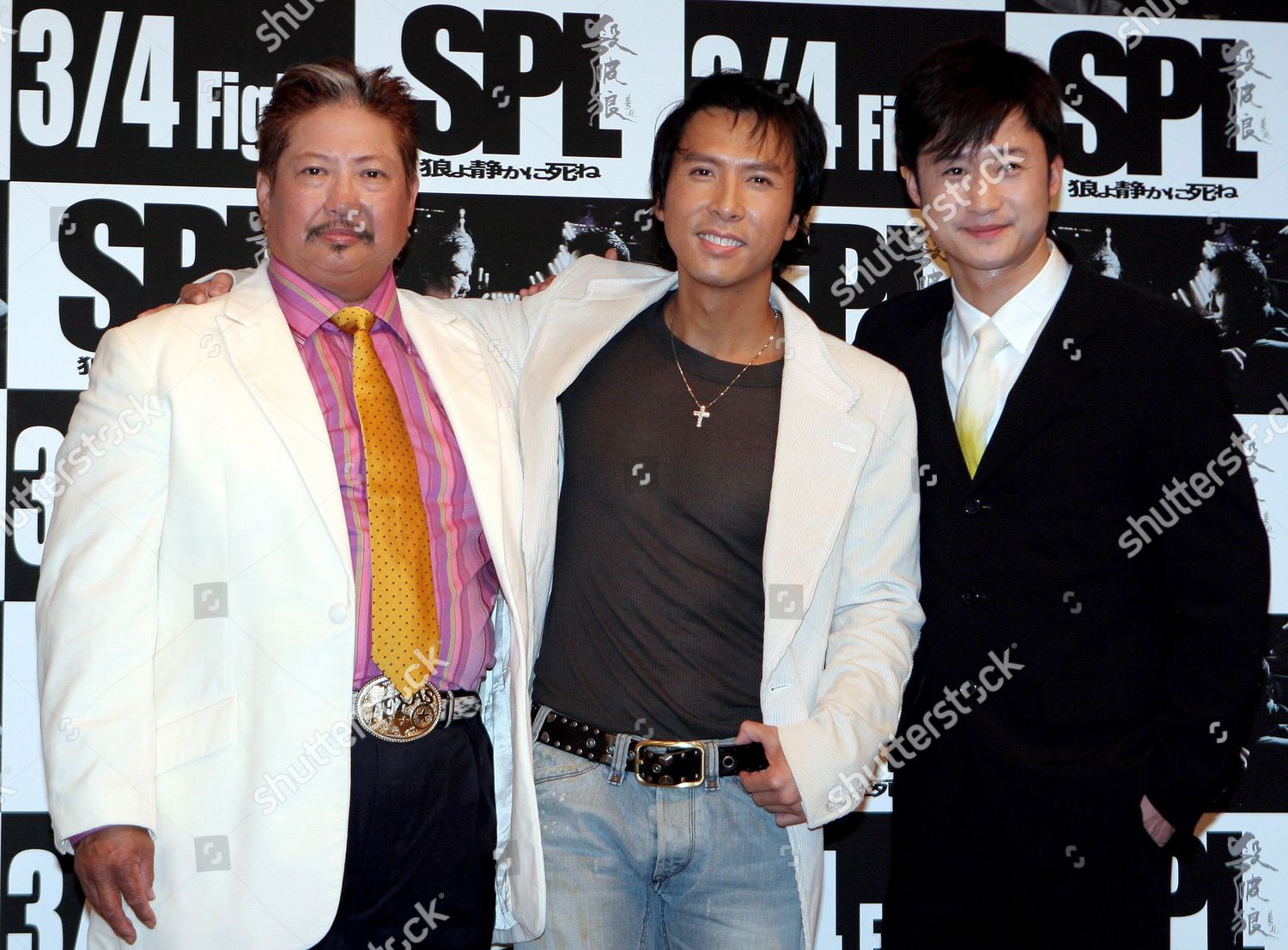Actors Sammo Hung L Donnie Yen Editorial Stock Photo - Stock Image ...