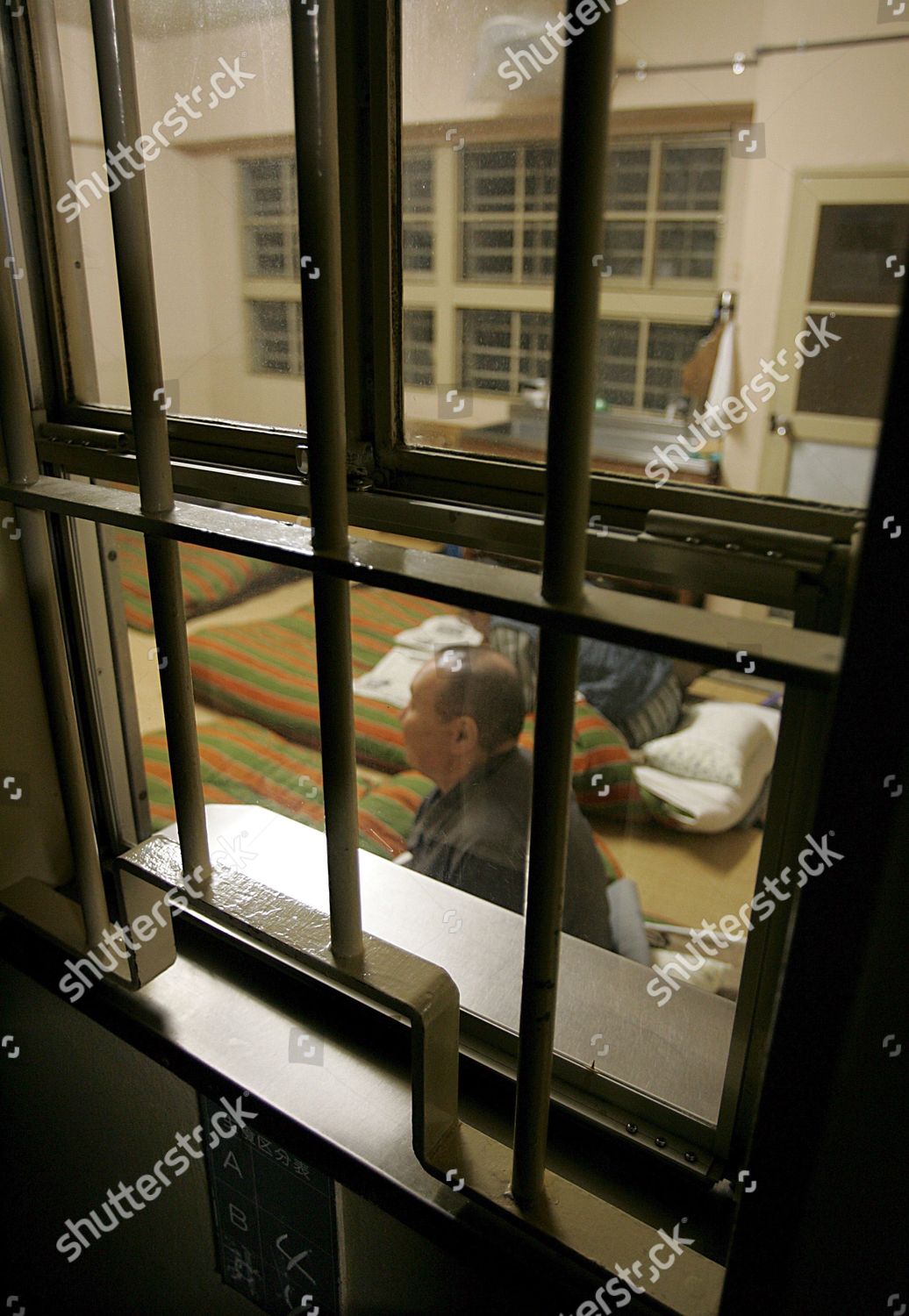 Japanese Prisoner His Cell Toyama Prison Editorial Stock Photo - Stock ...