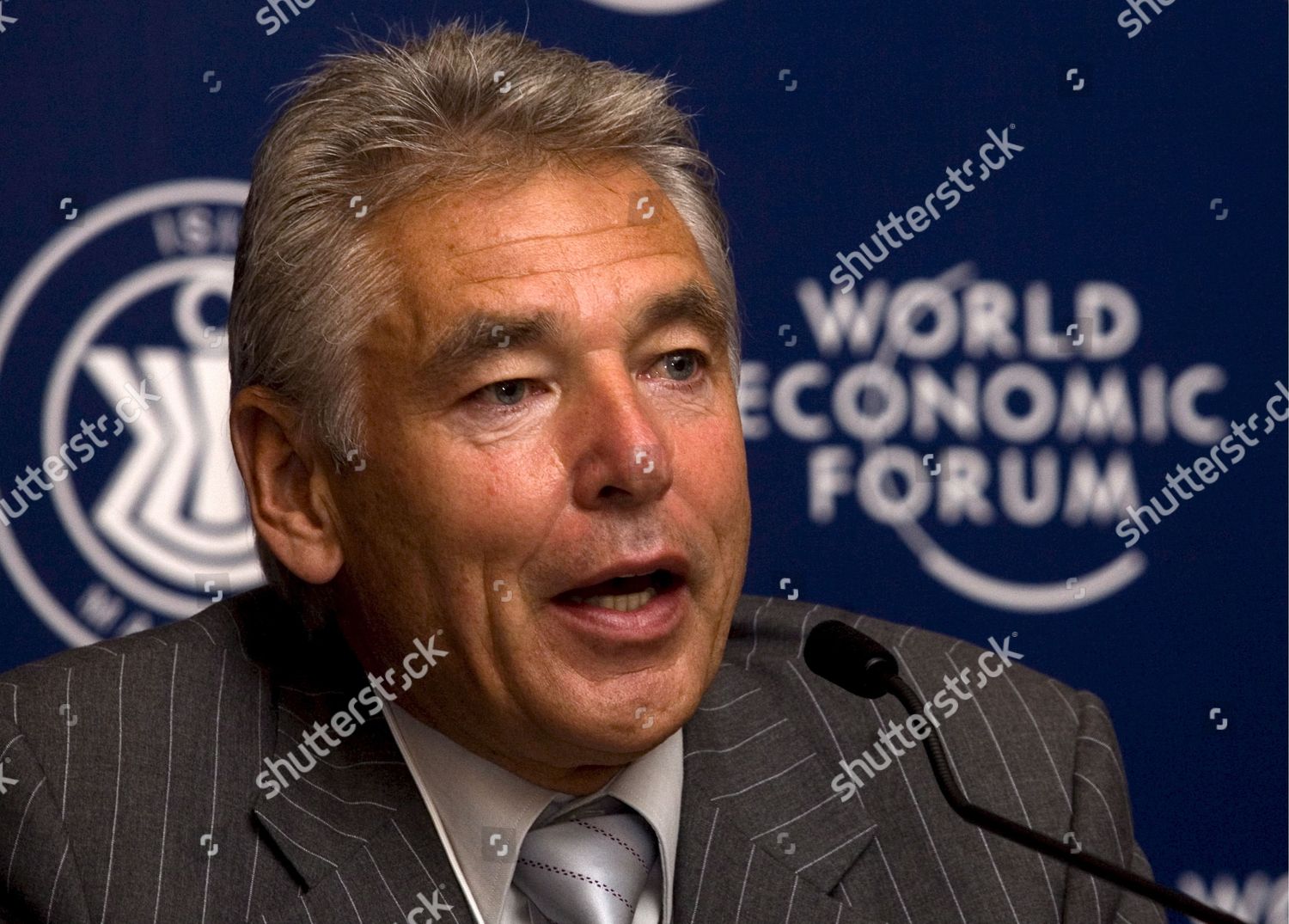 Peter Brabeckletmathe Chairman Board Nestle Switzerland Editorial Stock ...