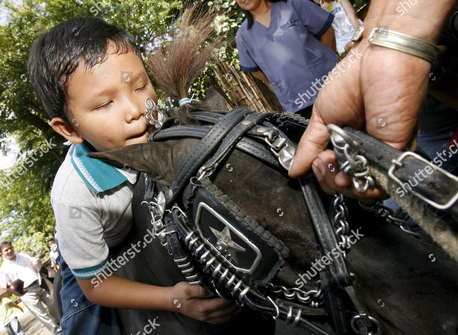 Blind Since Birth Filipino Boy Jason Editorial Stock Photo - Stock ...