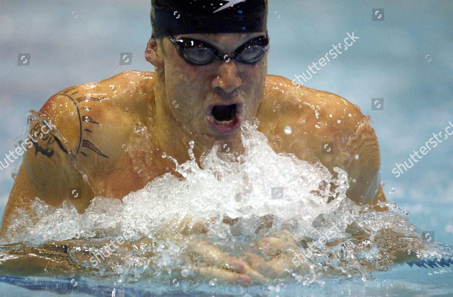 Us Swimmer Ed Moses Races Gold Editorial Stock Photo - Stock Image ...