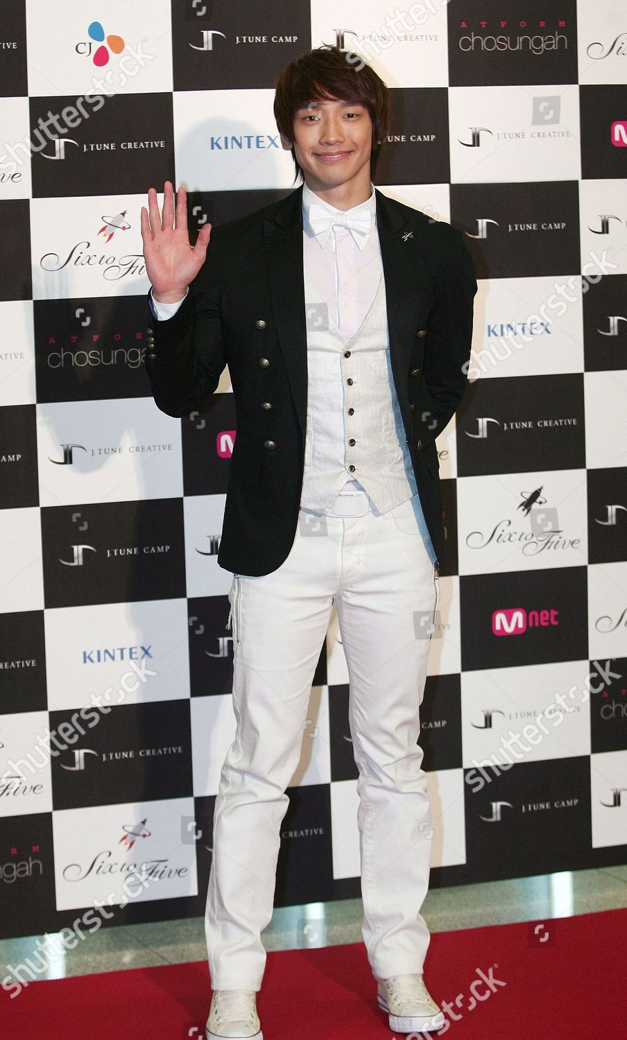 South Korean Singer Rain Poses Wearing Editorial Stock Photo - Stock ...