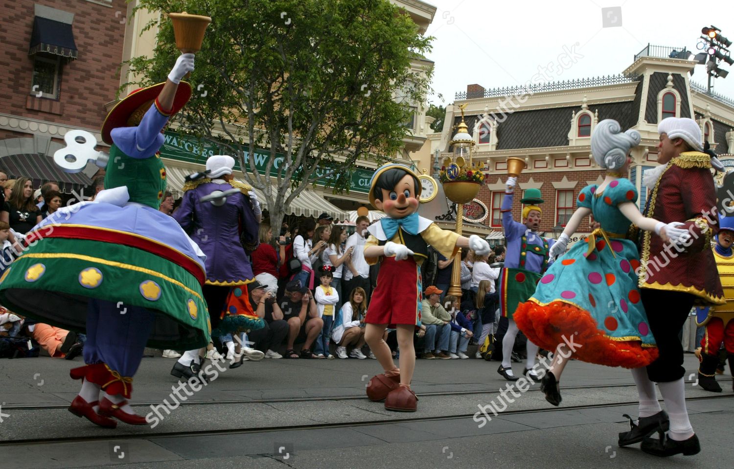 Disney Character Pinocchio C Dances During Editorial Stock Photo ...