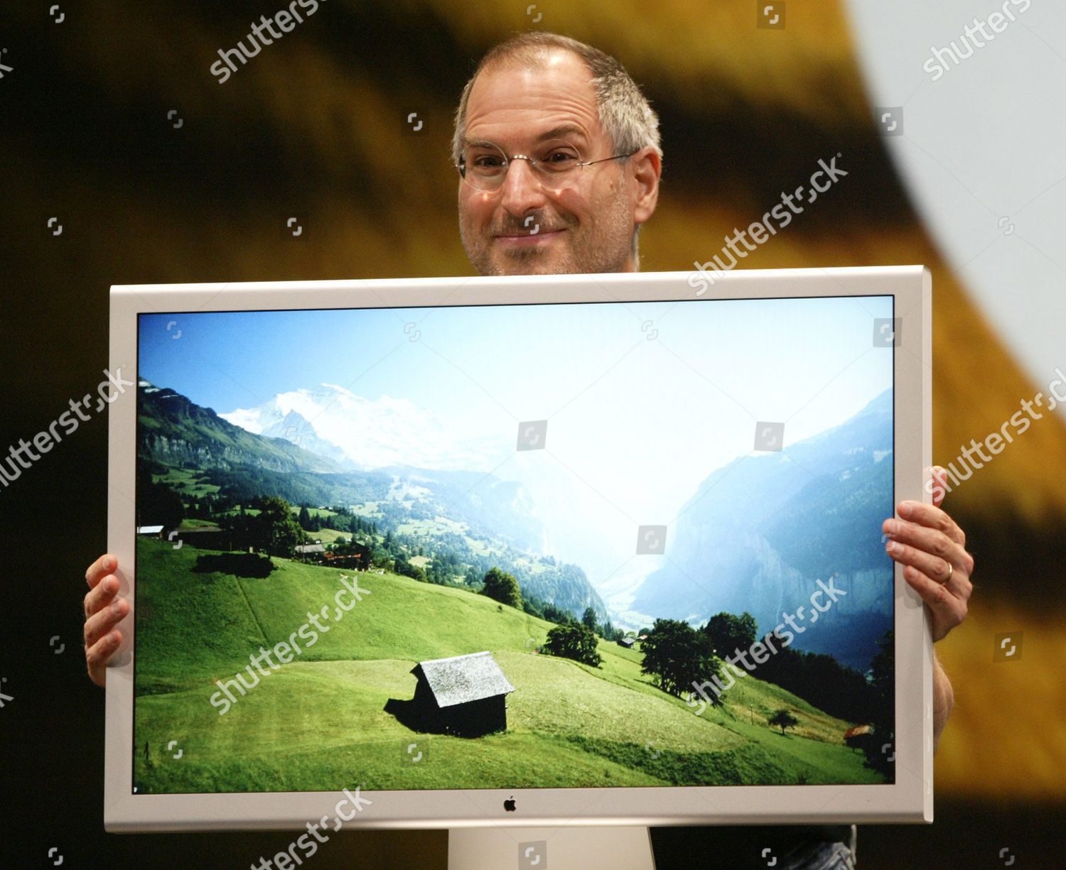 Apple Computers Ceo Steve Jobs Poses Editorial Stock Photo - Stock ...