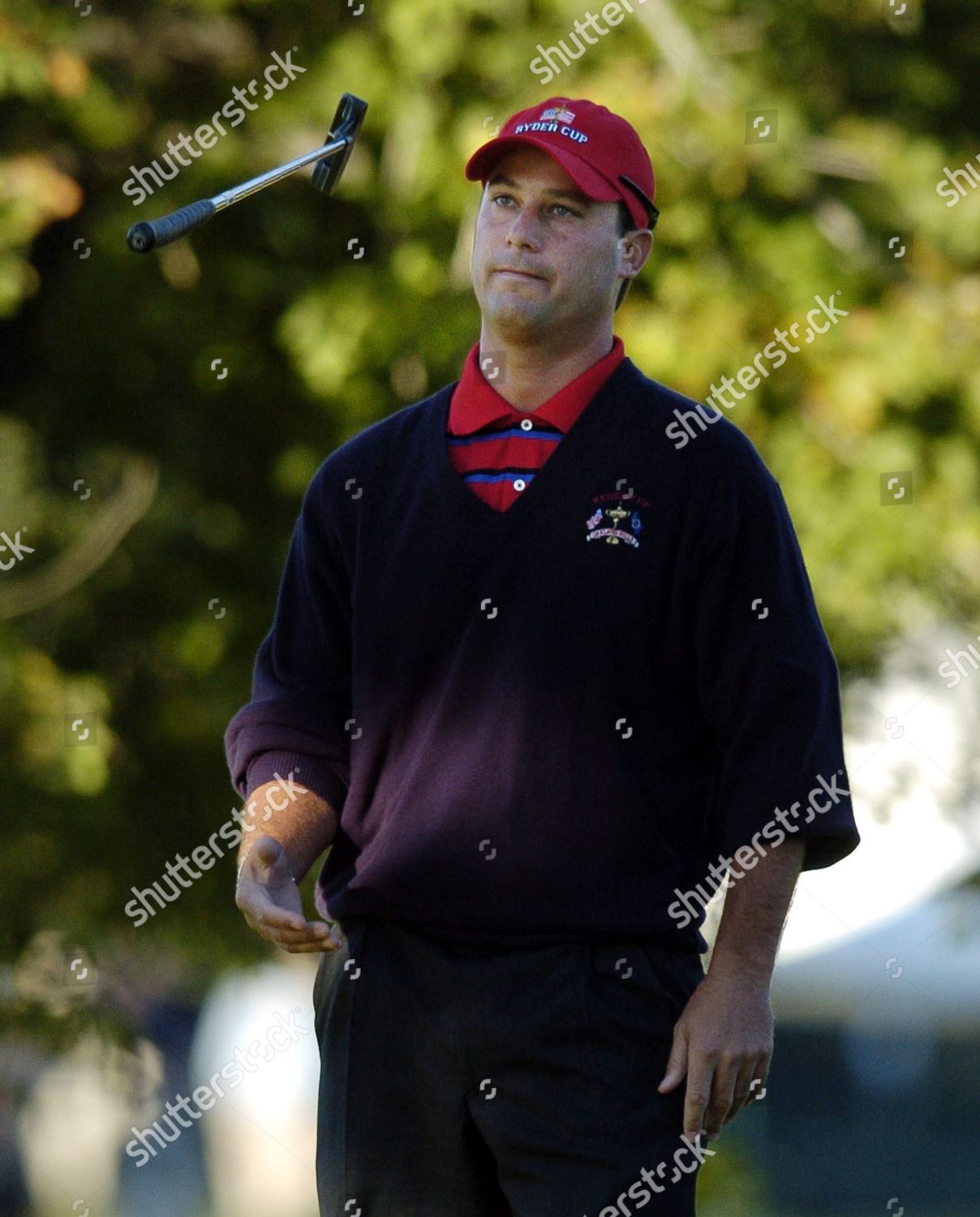 Us Golfer Chris Dimarco Tosses His Editorial Stock Photo - Stock Image ...
