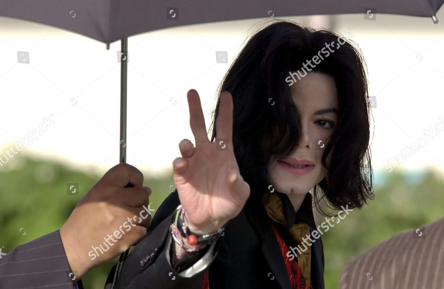 Us Pop Star Michael Jackson Gestures Editorial Stock Photo - Stock ...