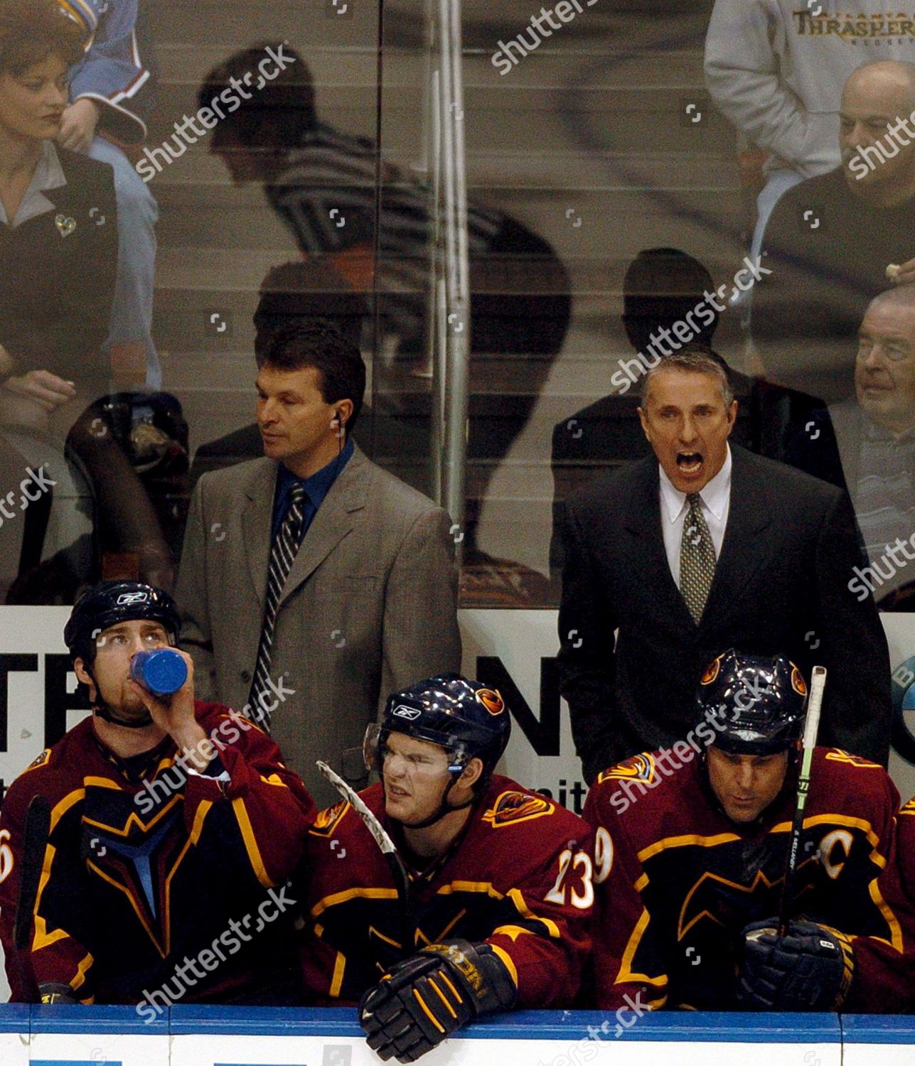 Atlanta Thrashers Head Coach Bob Hartley Editorial Stock Photo - Stock ...