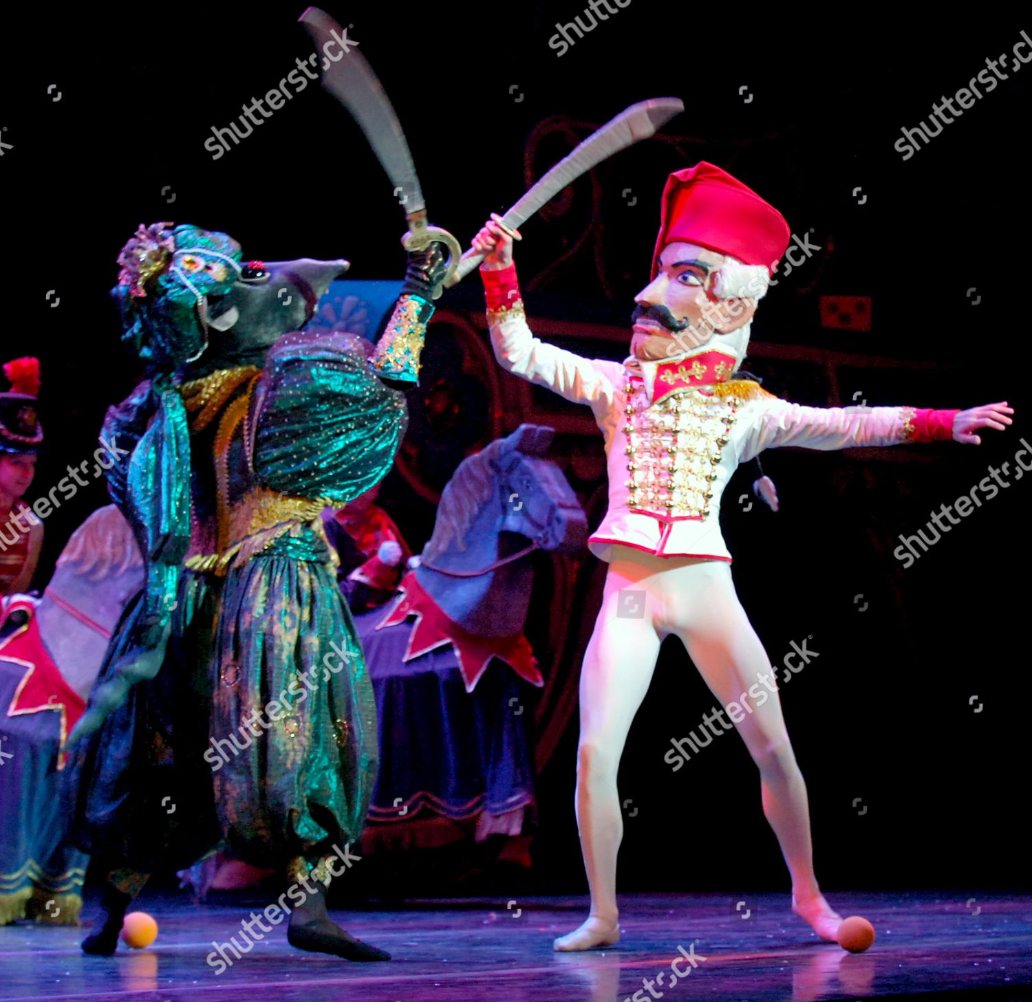 Mouse King L Nutcracker R Battle Editorial Stock Photo - Stock Image ...