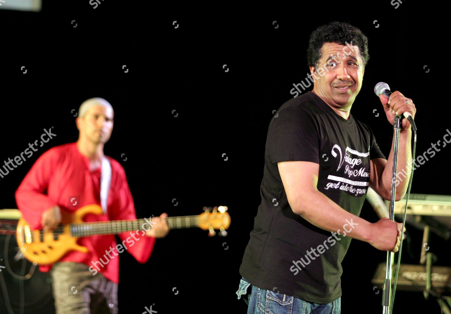 Epa01417075 Algerian Rai Singer Cheb Khaled Editorial Stock Photo ...