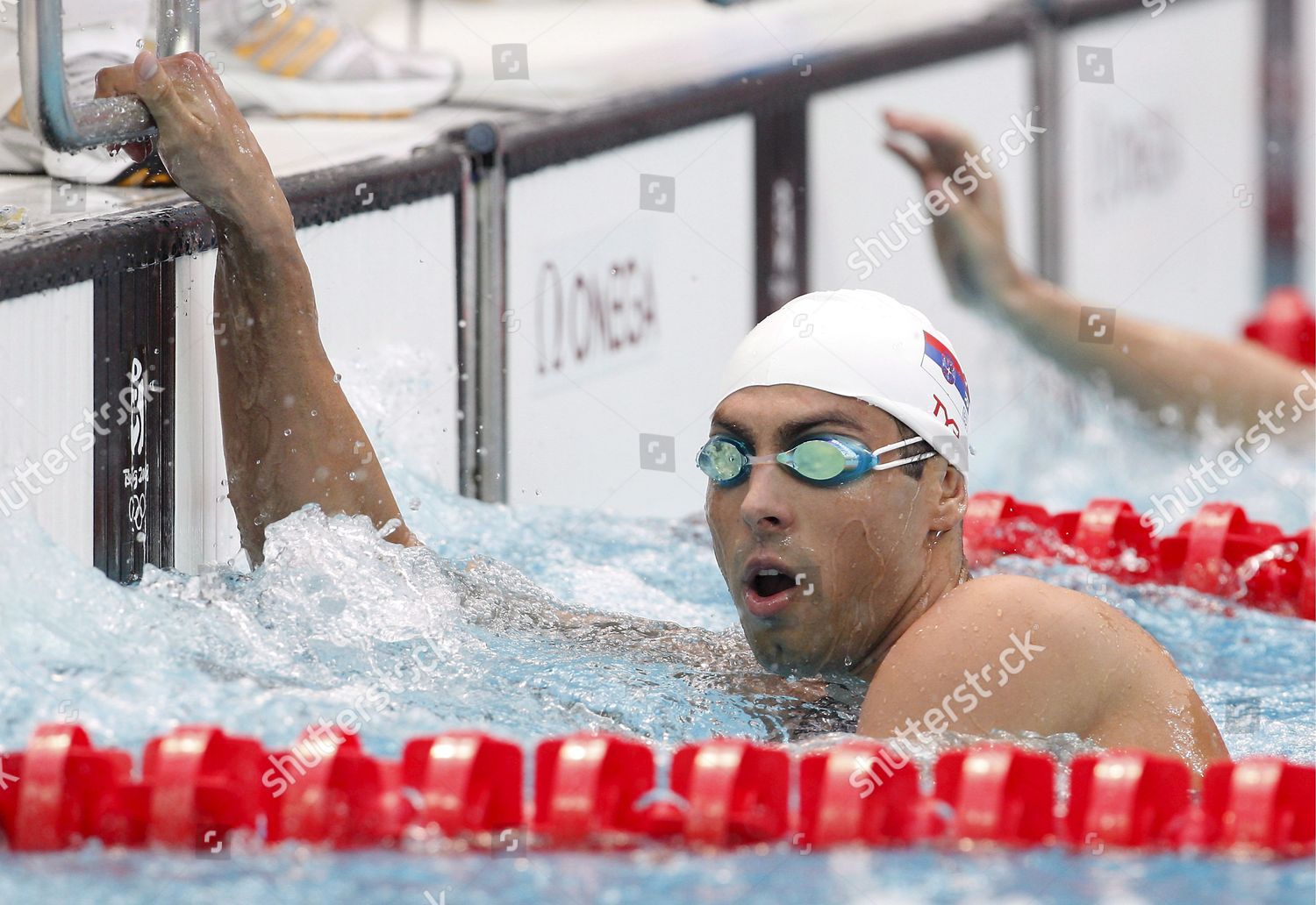 Serbian Milorad Cavic Reacts After Mens Editorial Stock Photo - Stock ...