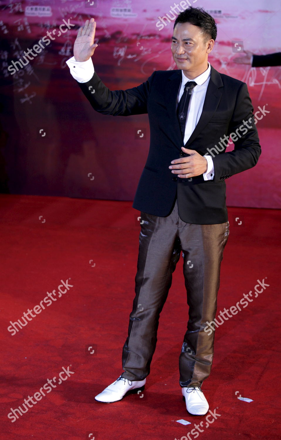 Hong Kong Actor Simon Yen Poses Editorial Stock Photo - Stock Image ...