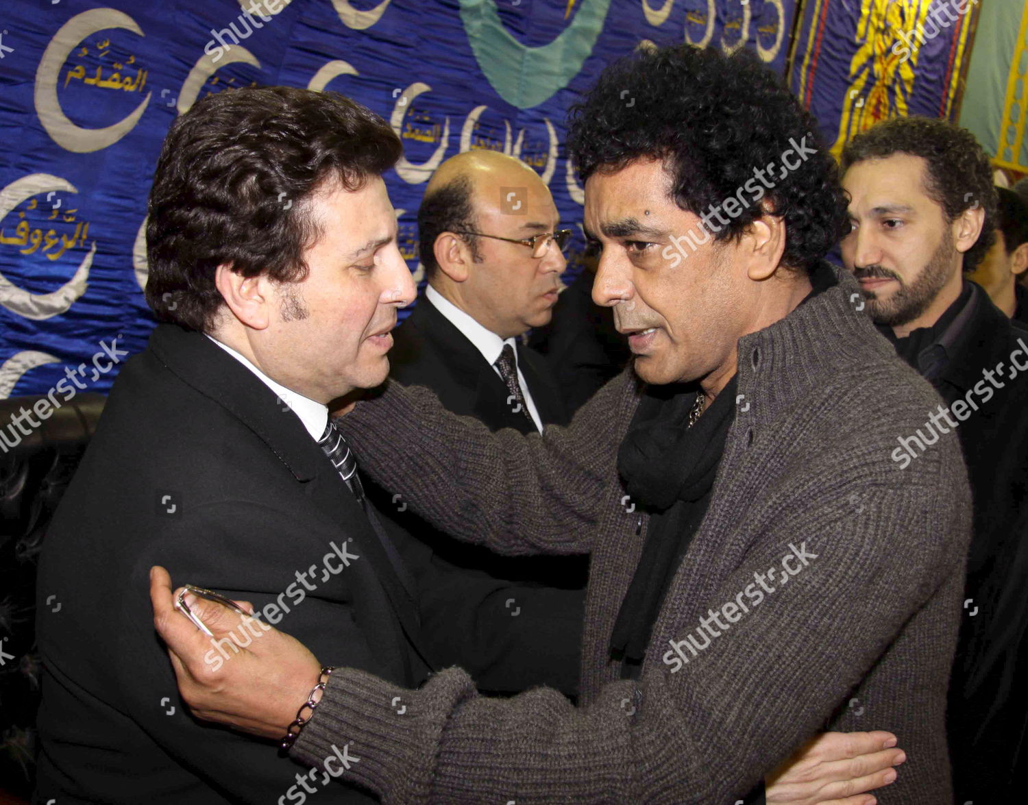 Egyptian Singer Hani Shaker L Receives Editorial Stock Photo - Stock ...
