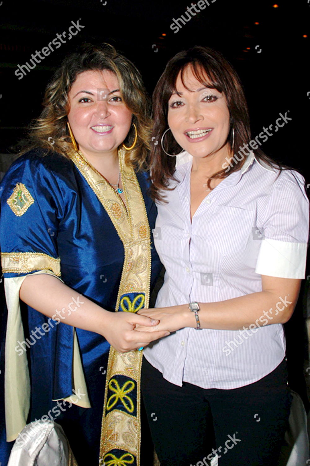 Egyptian Actresses Tayseer Fahmy R Maha Editorial Stock Photo - Stock ...