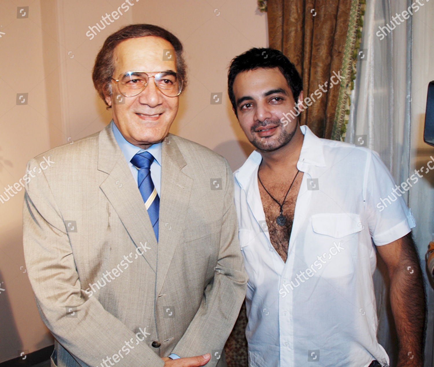 Egyptian Star Mahmoud Yassin L His Editorial Stock Photo - Stock Image ...