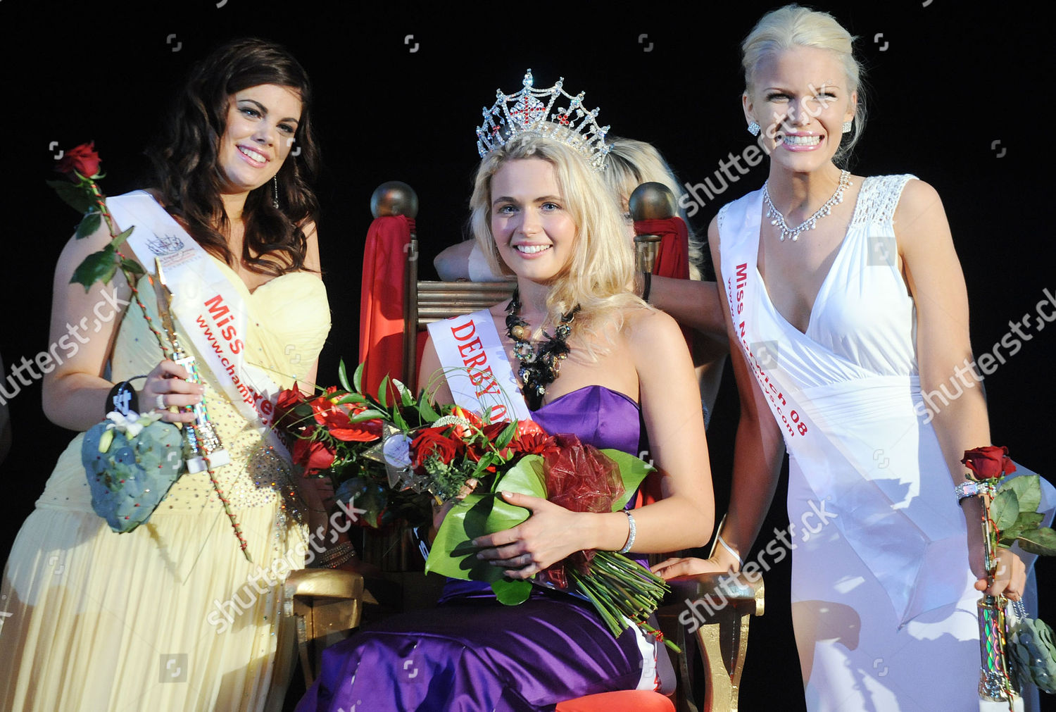 Miss Derby Laura Coleman Winner Miss Editorial Stock Photo - Stock ...