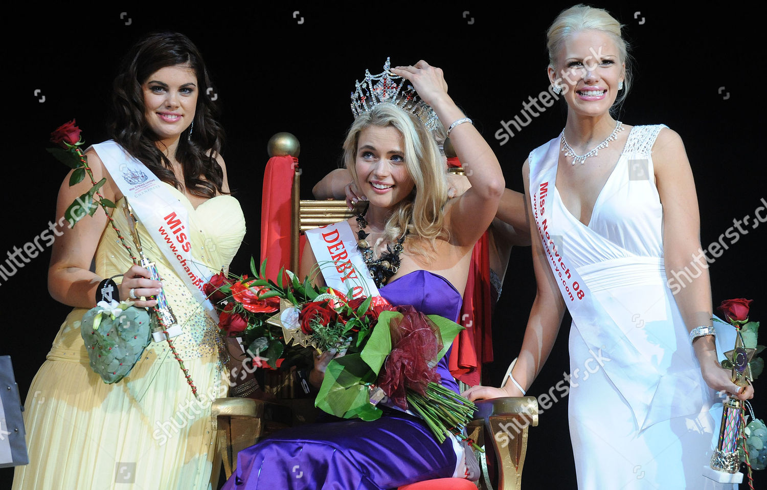 Miss Derby Laura Coleman Winner Miss Editorial Stock Photo - Stock ...