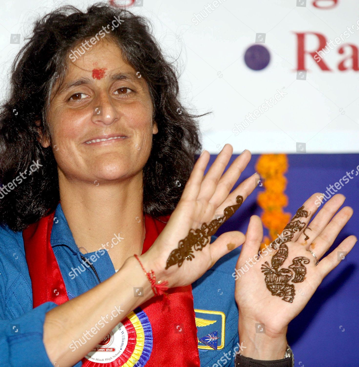 Indian Us Astronaut Sunita Williams Shows Editorial Stock Photo - Stock ...