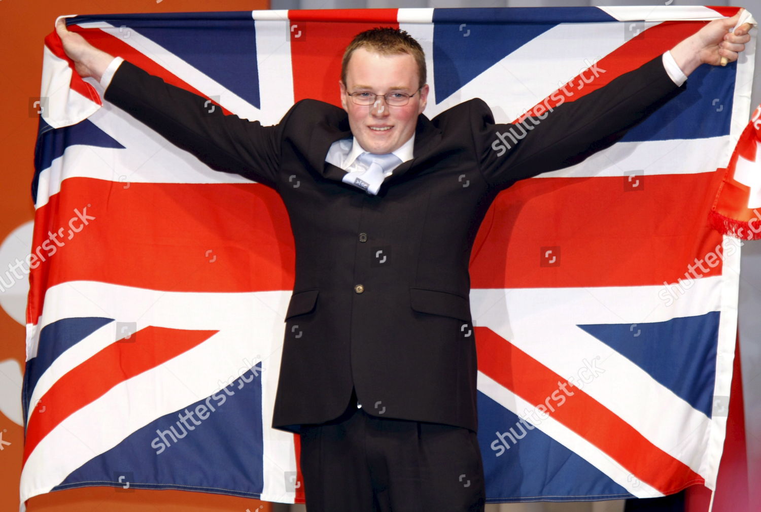 Gary Tuddenham Britain Showing His National Editorial Stock Photo ...
