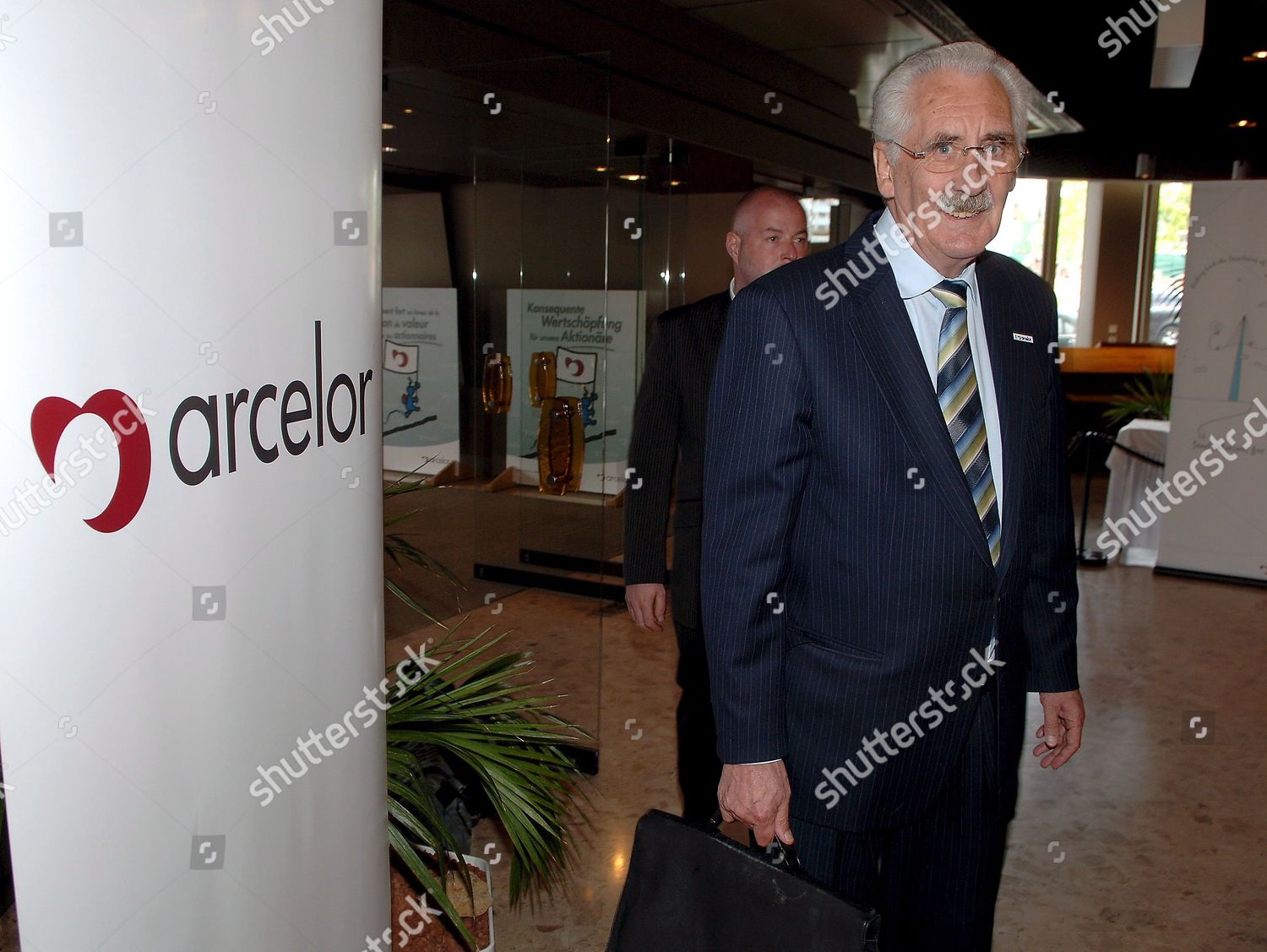 Joseph Kinch Chairman Board Directors Arcelor Editorial Stock Photo ...