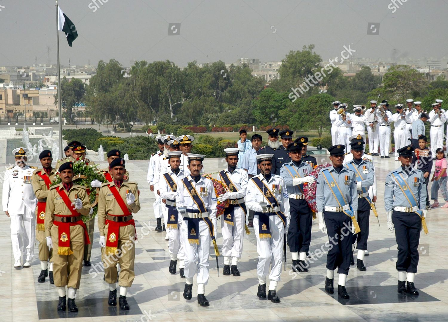 Pakistani Armed Forces Parade During Pakistan Editorial Stock Photo ...