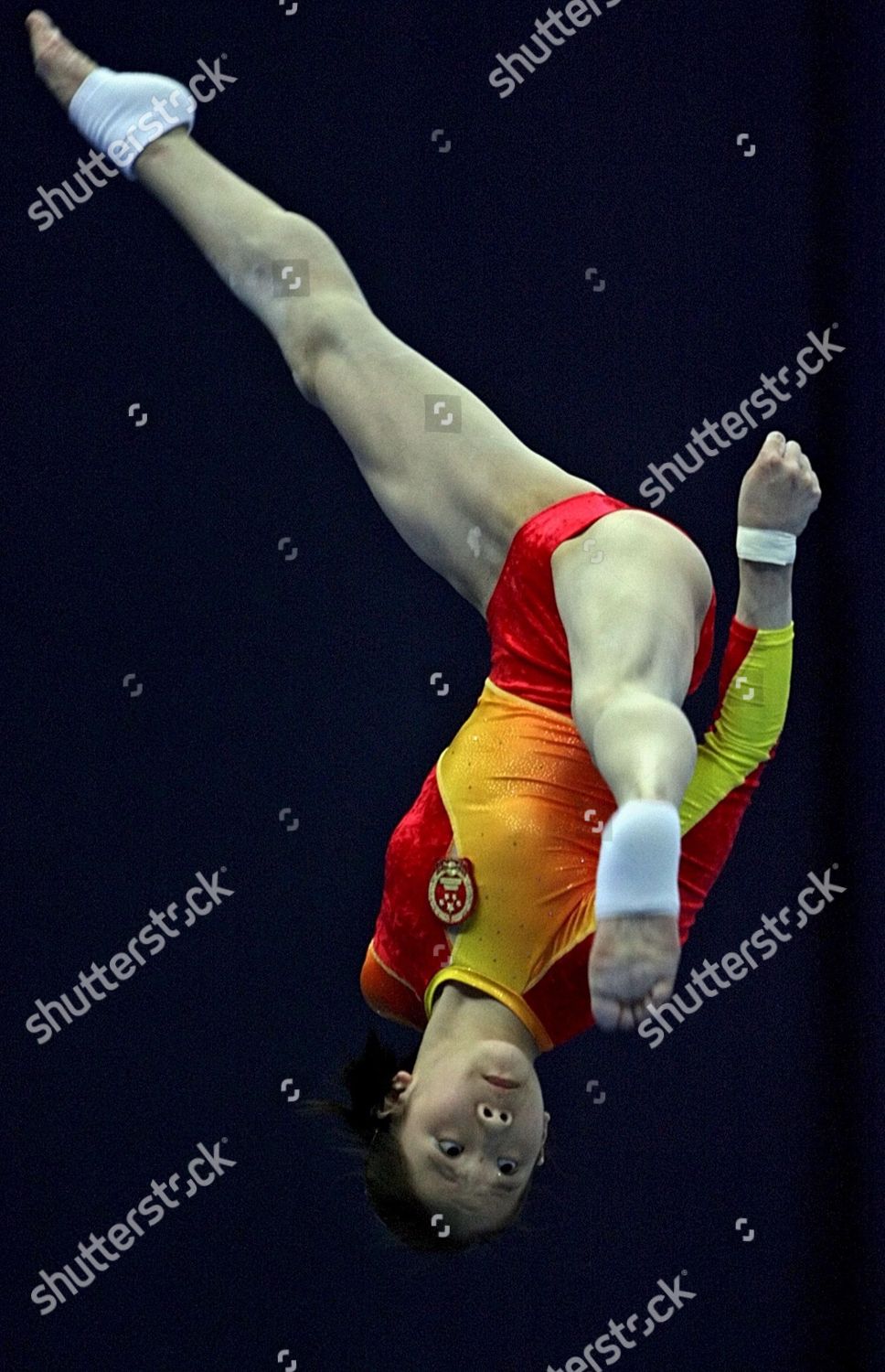 Chinese Nan Zhang Performs On Beam Editorial Stock Photo - Stock Image | Shutterstock