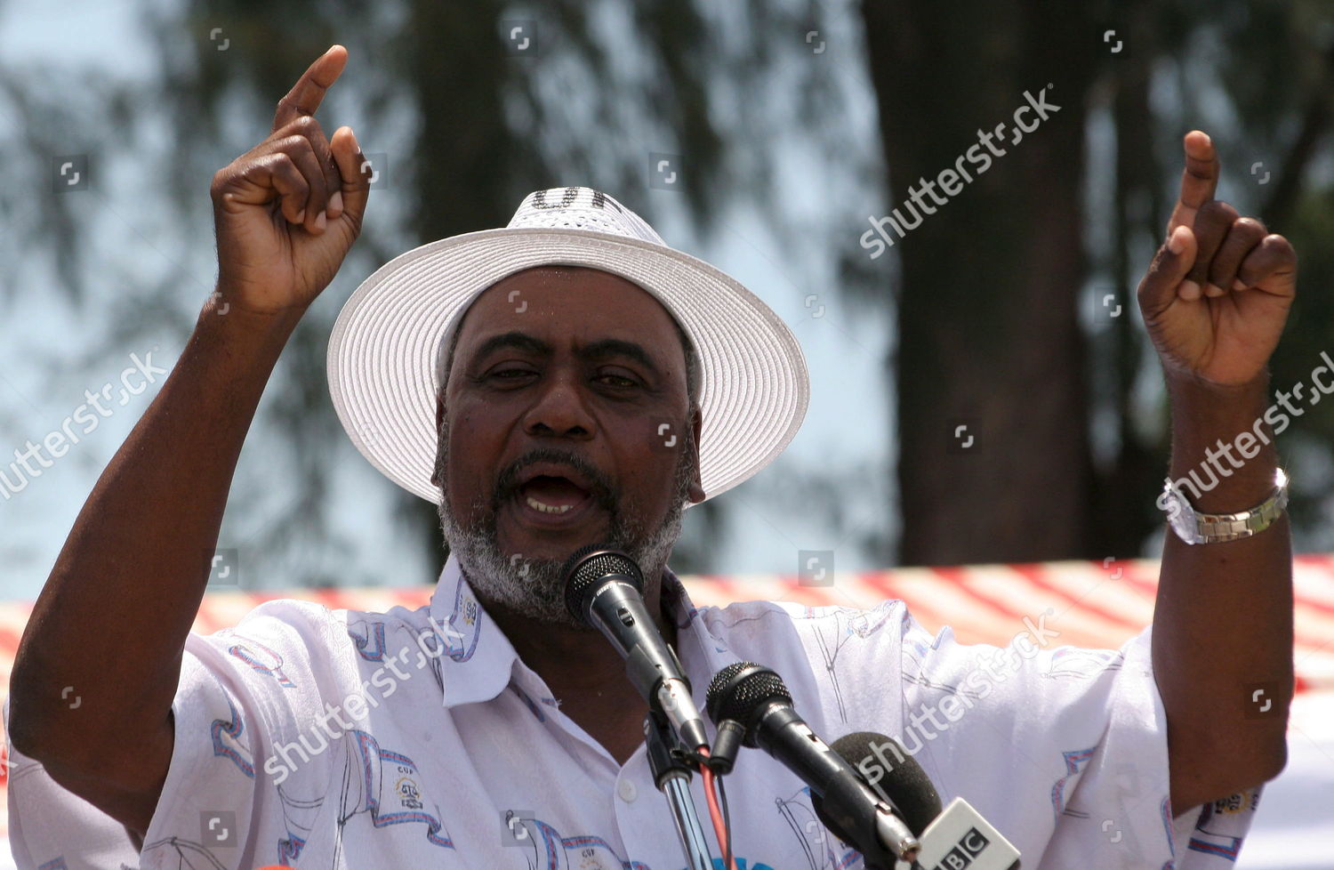 Civic United Front Cuf Presidential Candidate Editorial Stock Photo ...