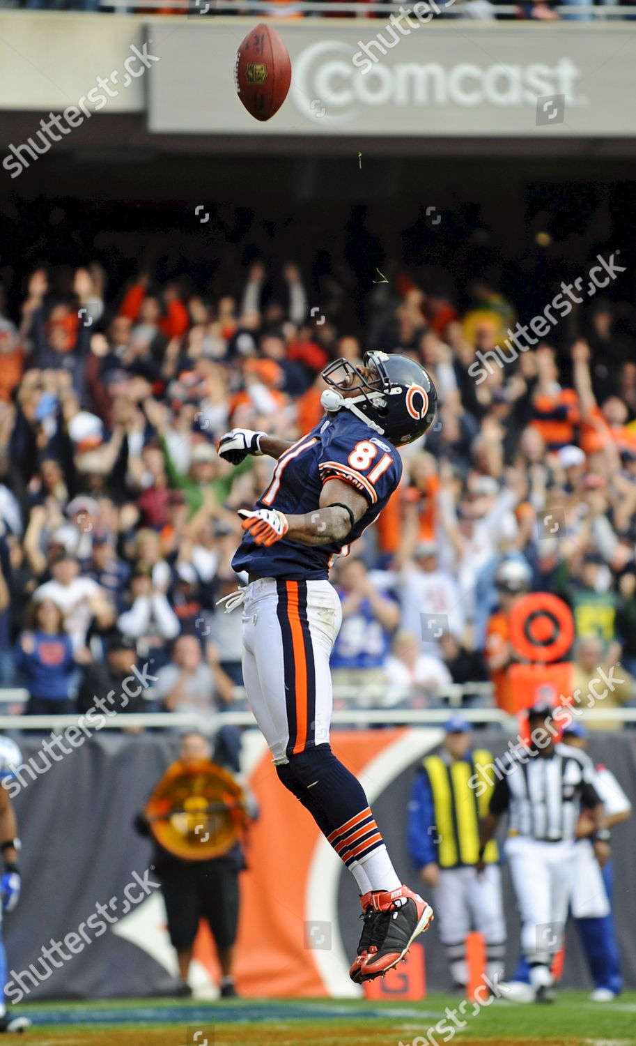 Chicago Bears Wide Receiver Rashied Davis Editorial Stock Photo - Stock ...
