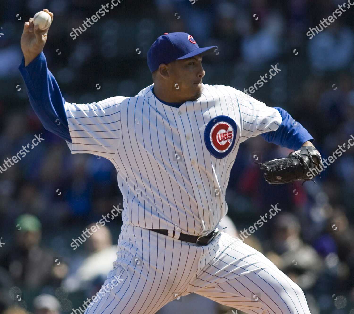 Chicago Cubs Starting Pitcher Carlos Zambrano Editorial Stock Photo ...