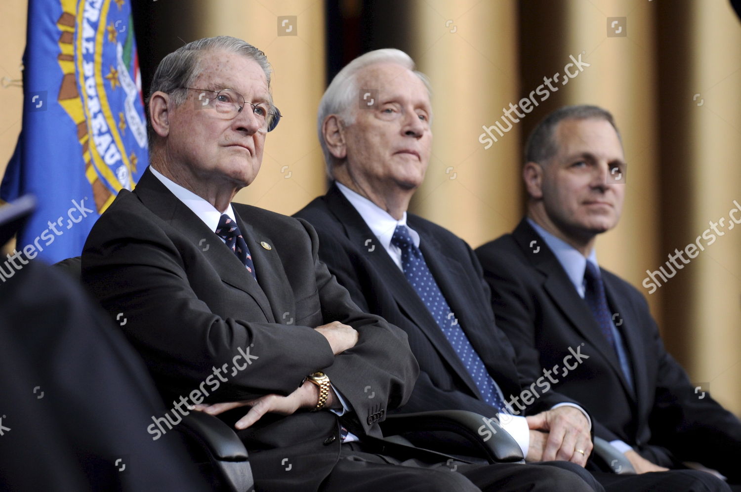Three Former Federal Bureau Investigation Fbi Editorial Stock Photo ...