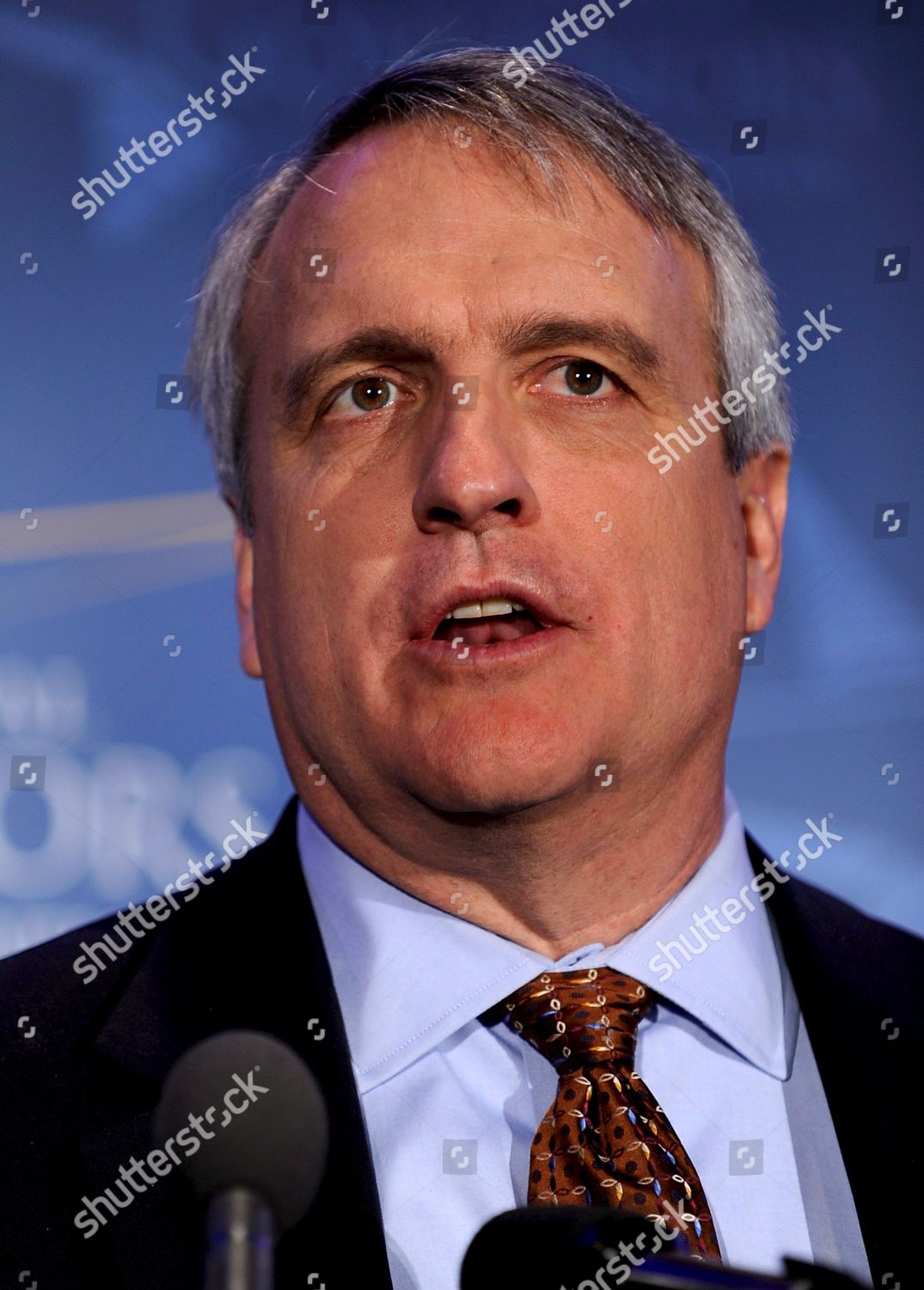 Colorado Gov Bill Ritter Makes Remarks Editorial Stock Photo - Stock ...
