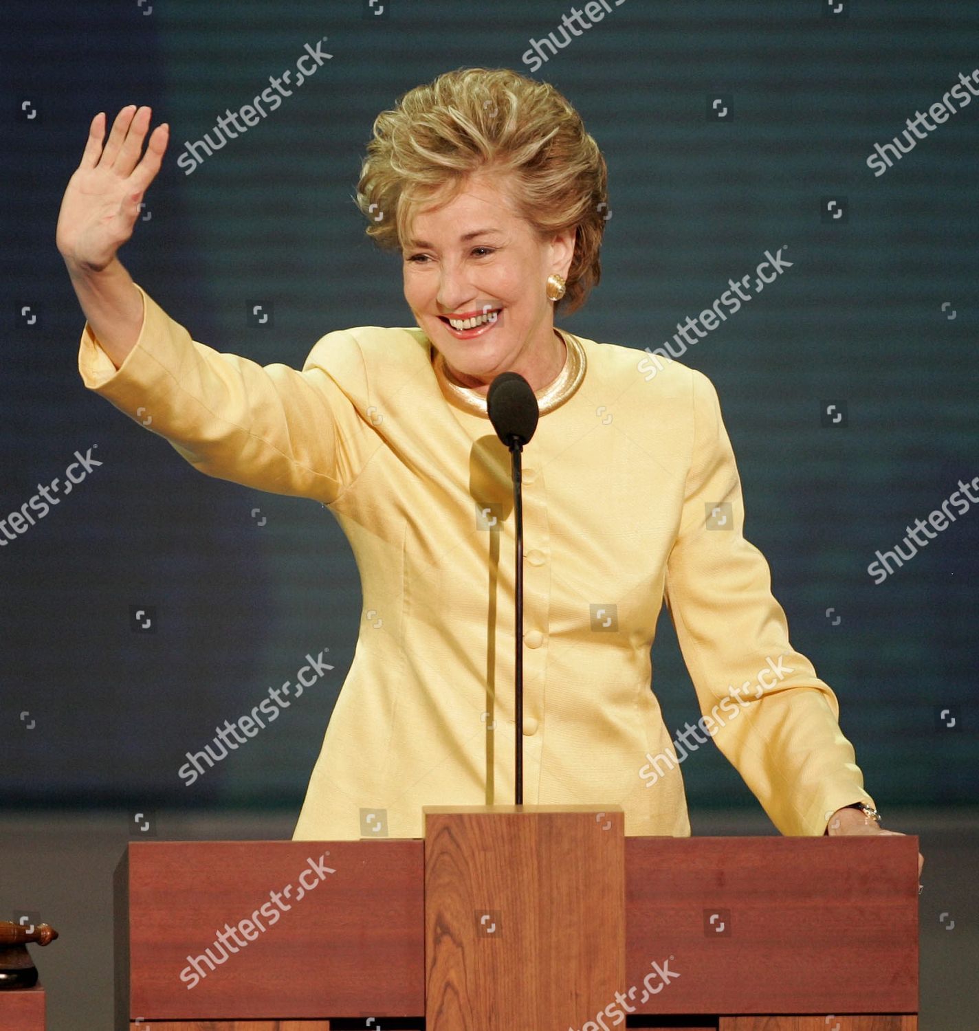 Senator Elizabeth Dole North Carolina Waves Editorial Stock Photo ...