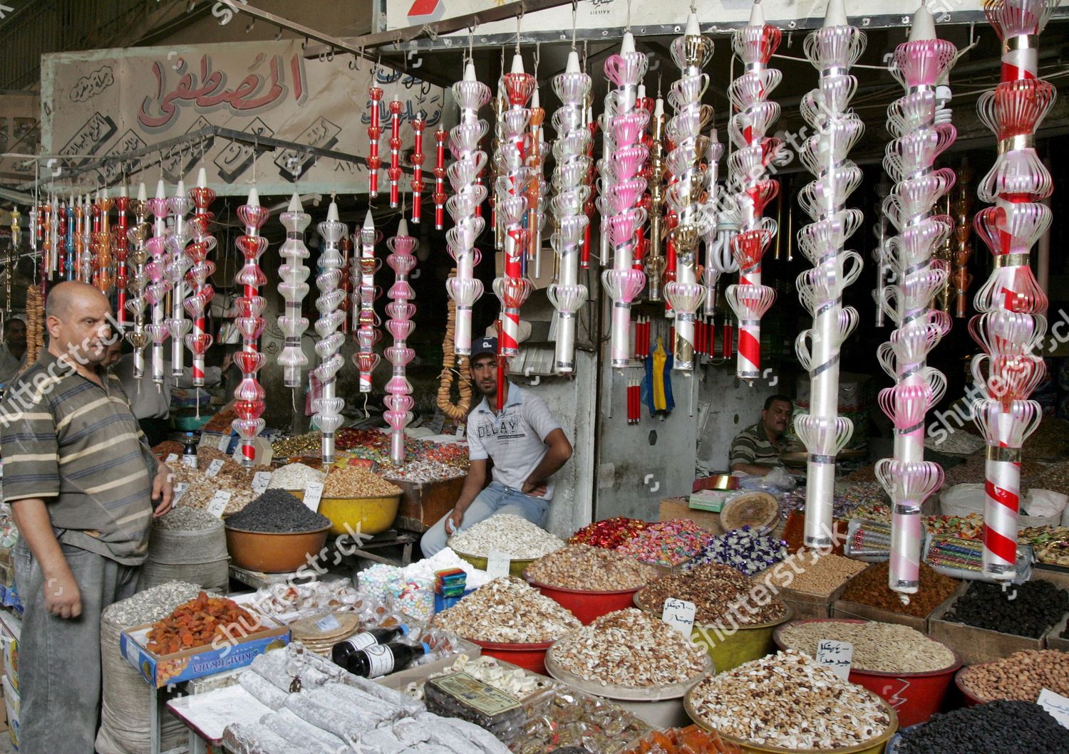 Iraqi Man Shops Shorja Market Central Editorial Stock Photo - Stock ...