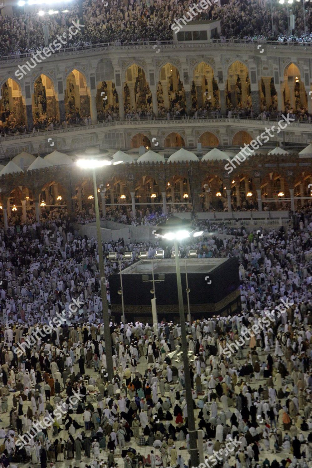 Muslims Circle Kaaba Centre Islam Seven Editorial Stock Photo - Stock ...