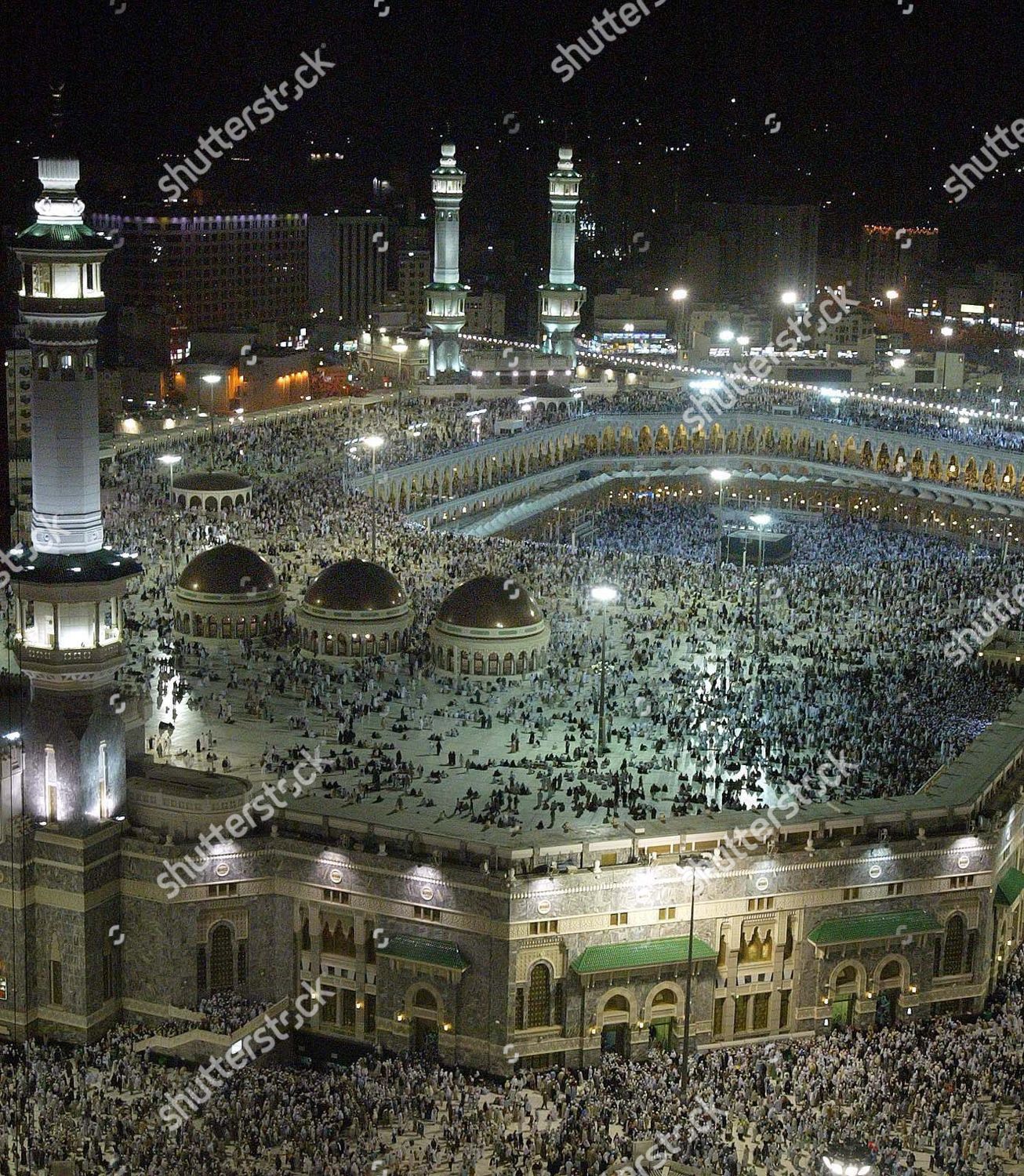 Muslims Circle Kaaba Centre Islam Seven Editorial Stock Photo - Stock ...