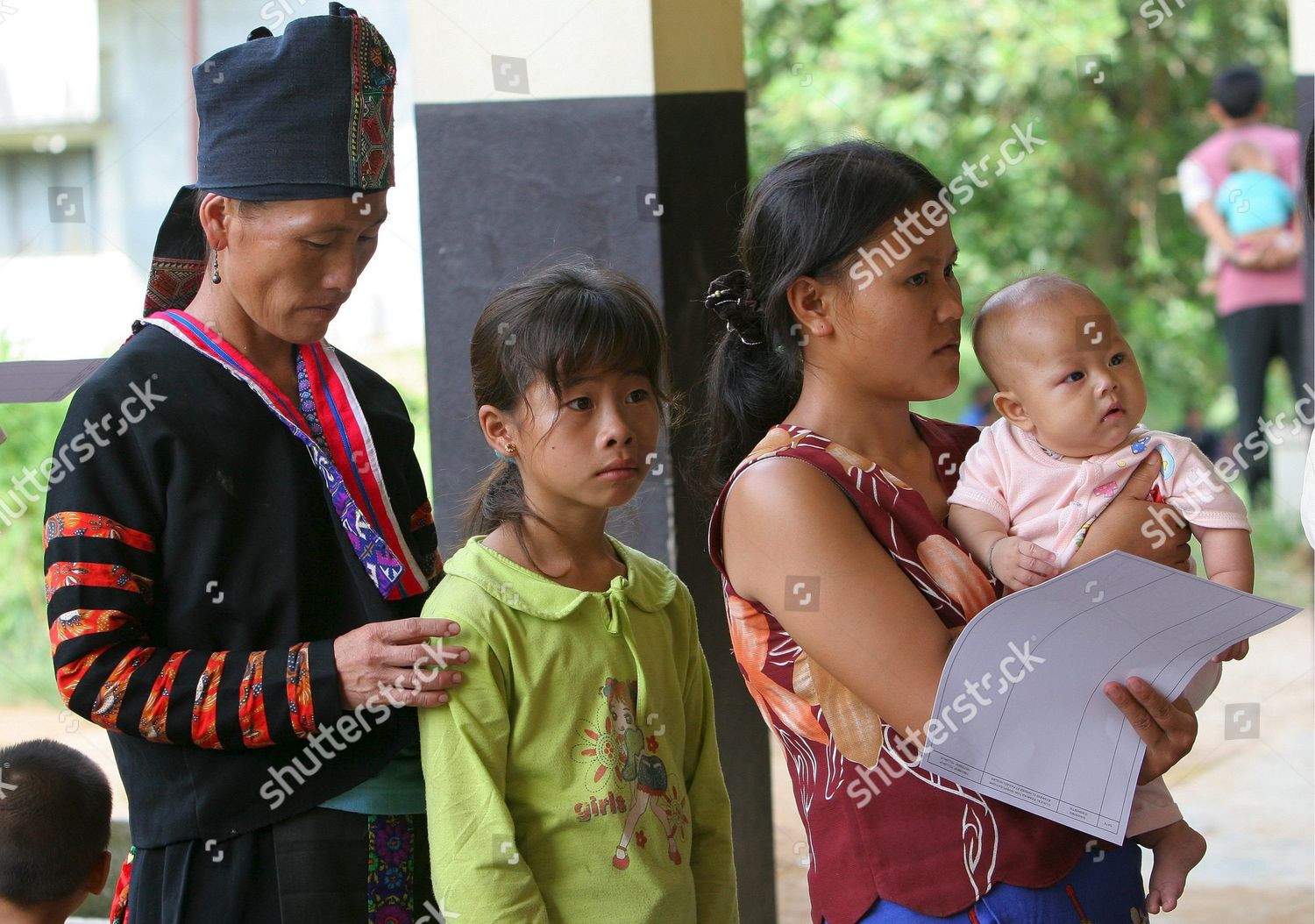 Hmong Refugees Wait Line See Doctor Editorial Stock Photo - Stock Image ...