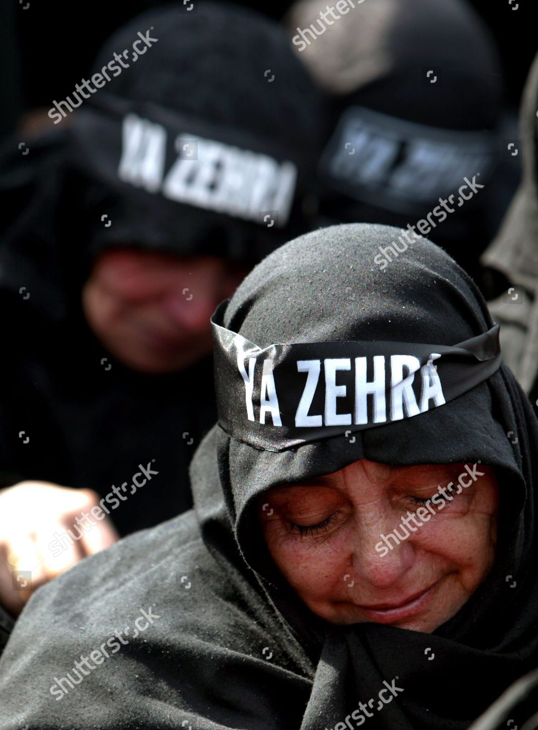Turkish Shiitic Muslim Women Crying During Editorial Stock Photo ...